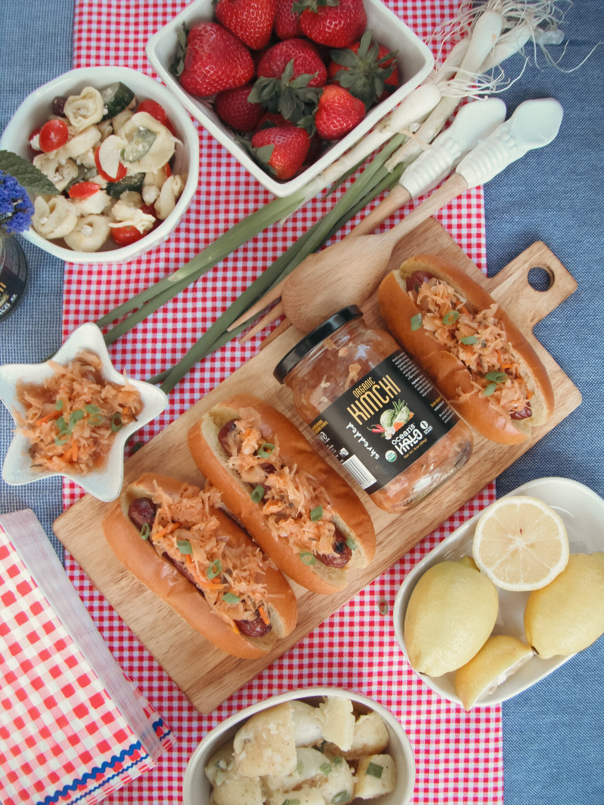 Kimchi hotdogs! - Ocean's Halo