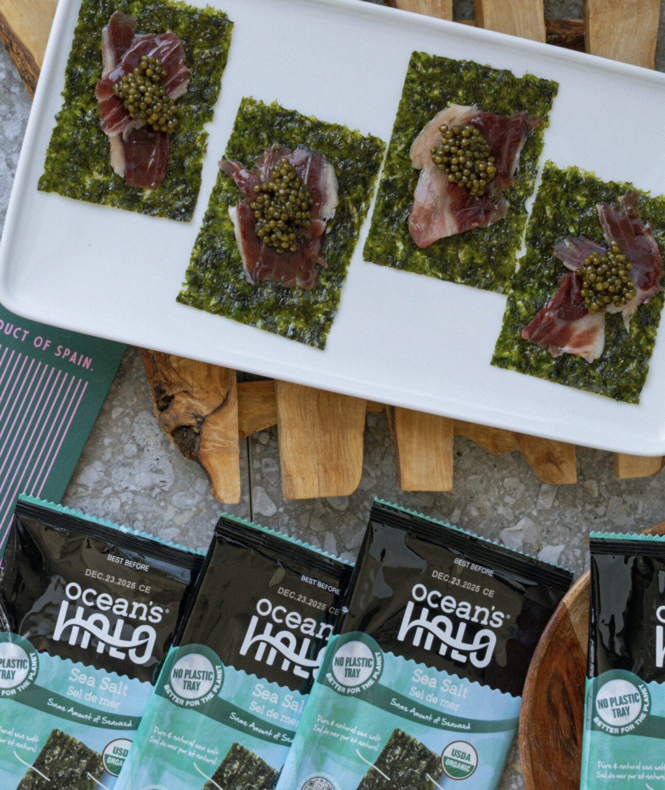 Roasted Seaweed Snack Ideas - Ocean's Halo